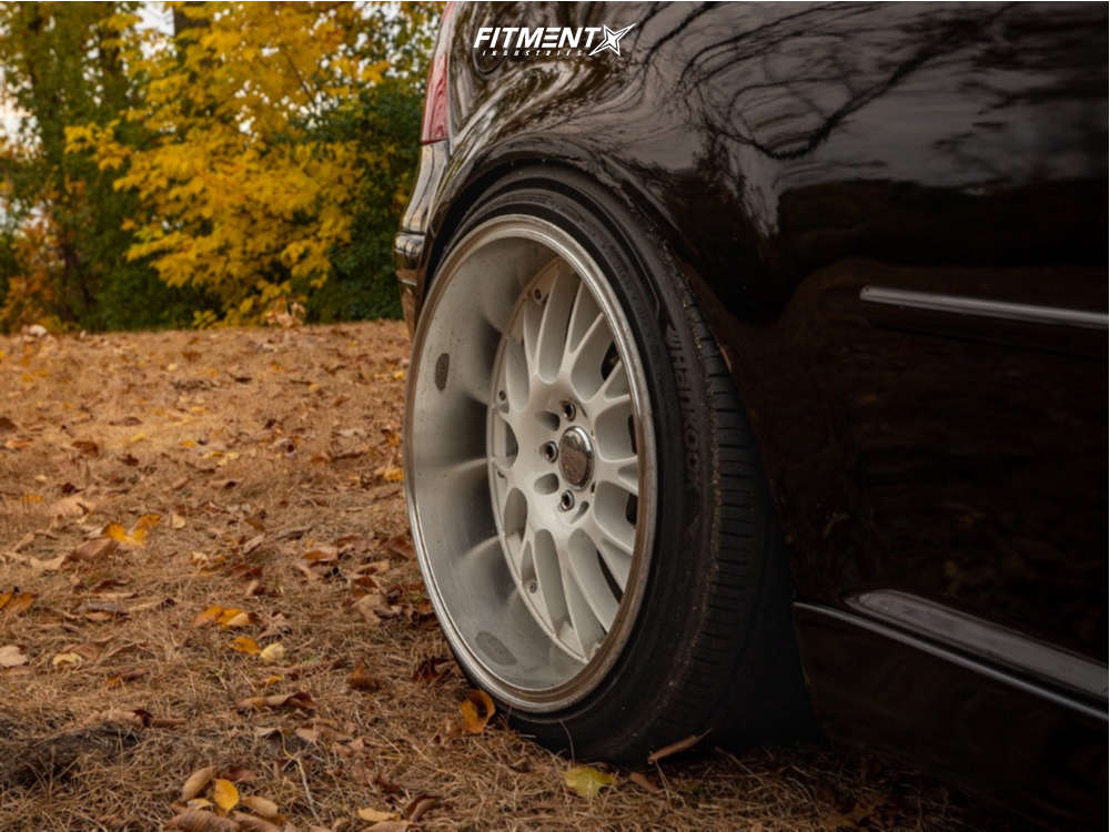 2004 Volkswagen Golf GTI 1.8T with 18x8.5 STR Racing STR 514 and ...