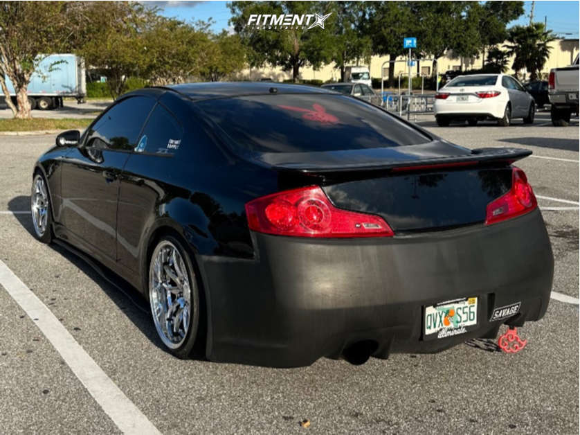 2007 INFINITI G35 Base with 19x9.5 Aodhan Ds02 and Kenda 225x40 on ...