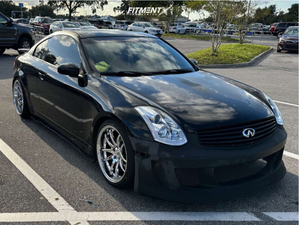 2007 INFINITI G35 Base with 19x9.5 Aodhan Ds02 and Kenda 225x40 on ...