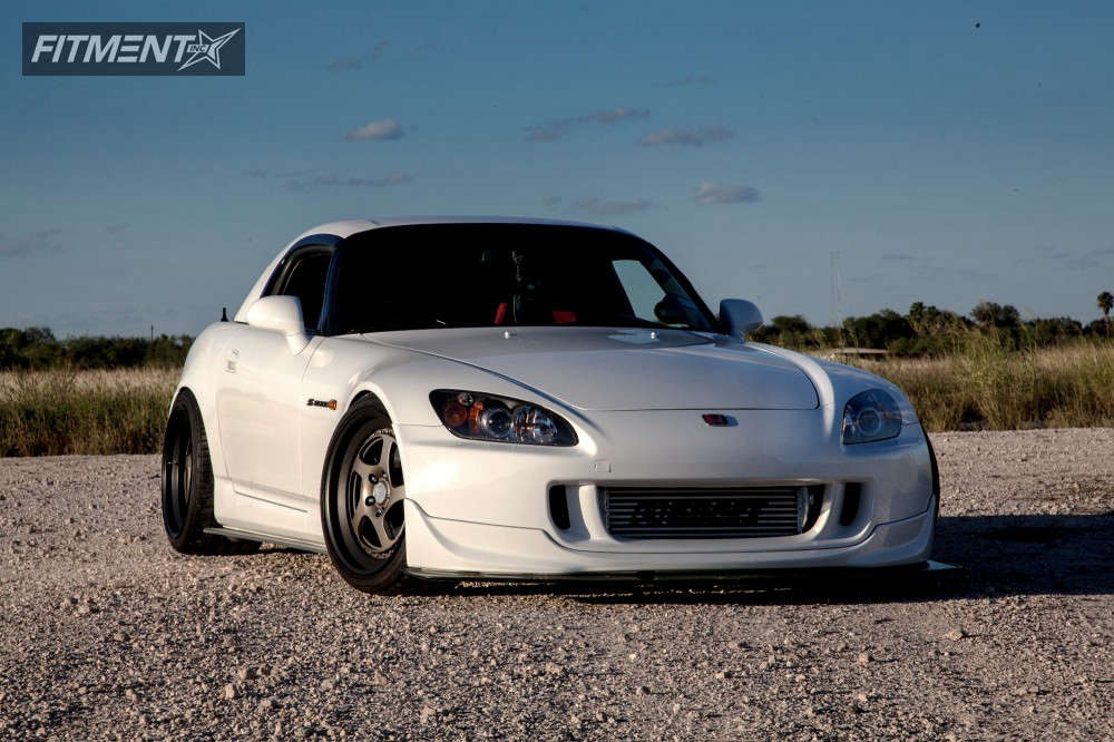 2007 Honda S2000 Base with 18x10.5 CCW Lm5t and Bridgestone 245x35 on ...