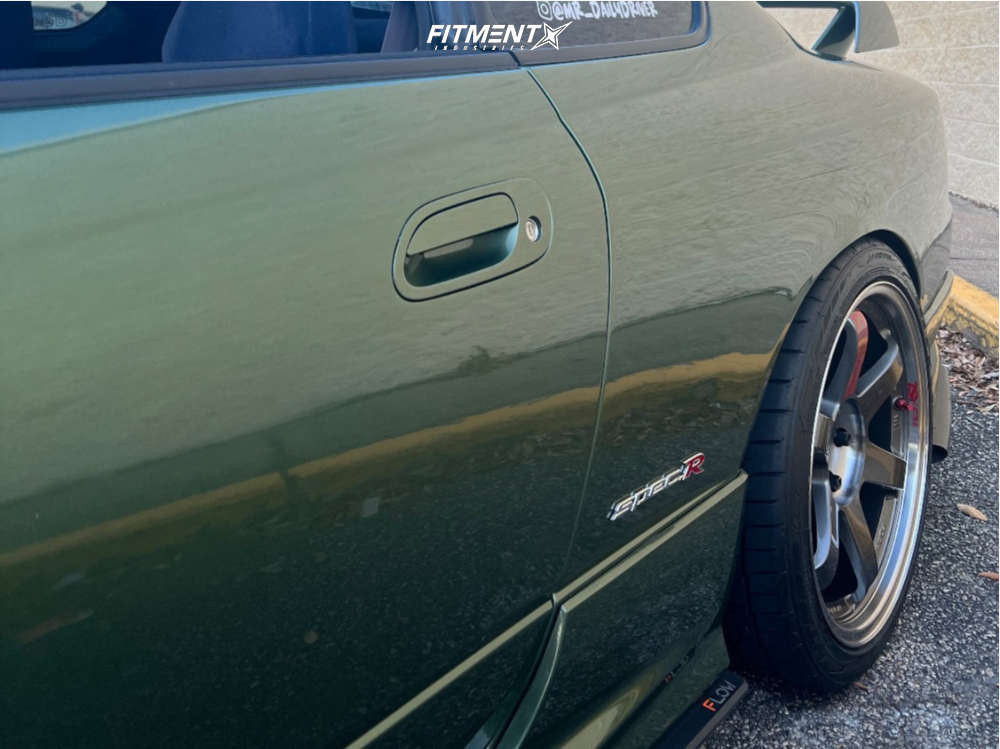 1999 Nissan Silvia S15 Spec R with 18x9.5 Volk Te37sl and Nitto 255x40 ...
