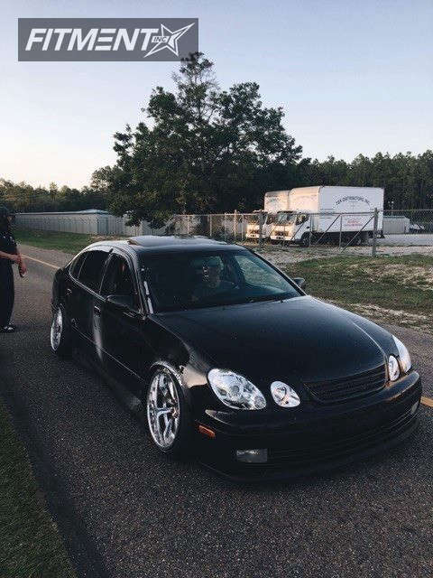 2000 Lexus GS300 Base with 18x12 Weds Vishunu and Federal 245x40 on ...