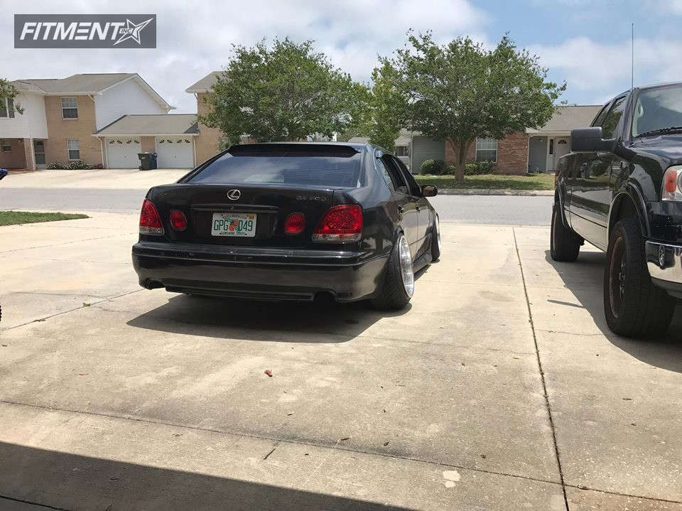 2000 Lexus GS300 Base with 18x12 Weds Vishunu and Federal 245x40 on ...