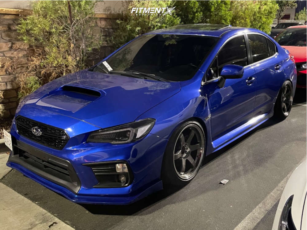 2020 Subaru WRX Premium with 18x9.5 Volk Te37 Saga Sl and Hankook ...