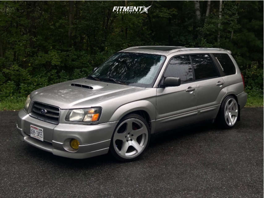 2005 Subaru Forester XT Premium with 18x8.5 Rotiform Nue and Kumho ...