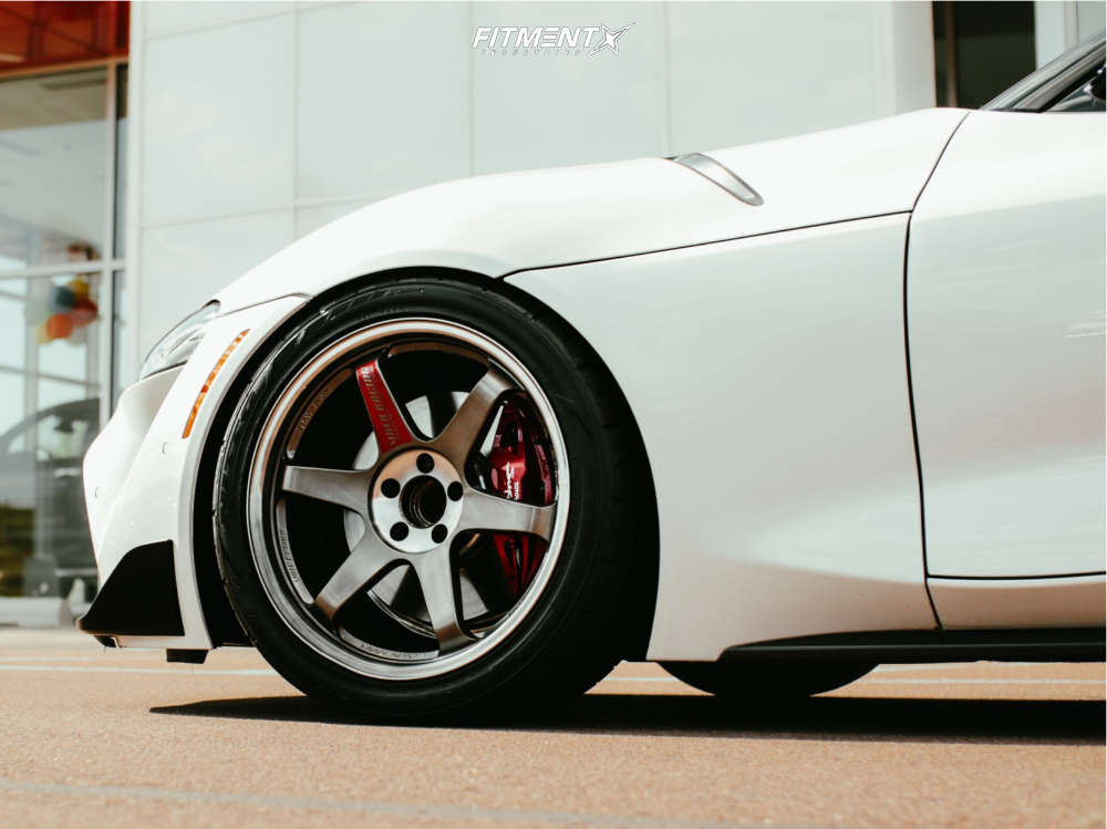 2021 Toyota GR Supra Premium with 19x9.5 Volk Te37sl and Nitto 275x35 ...