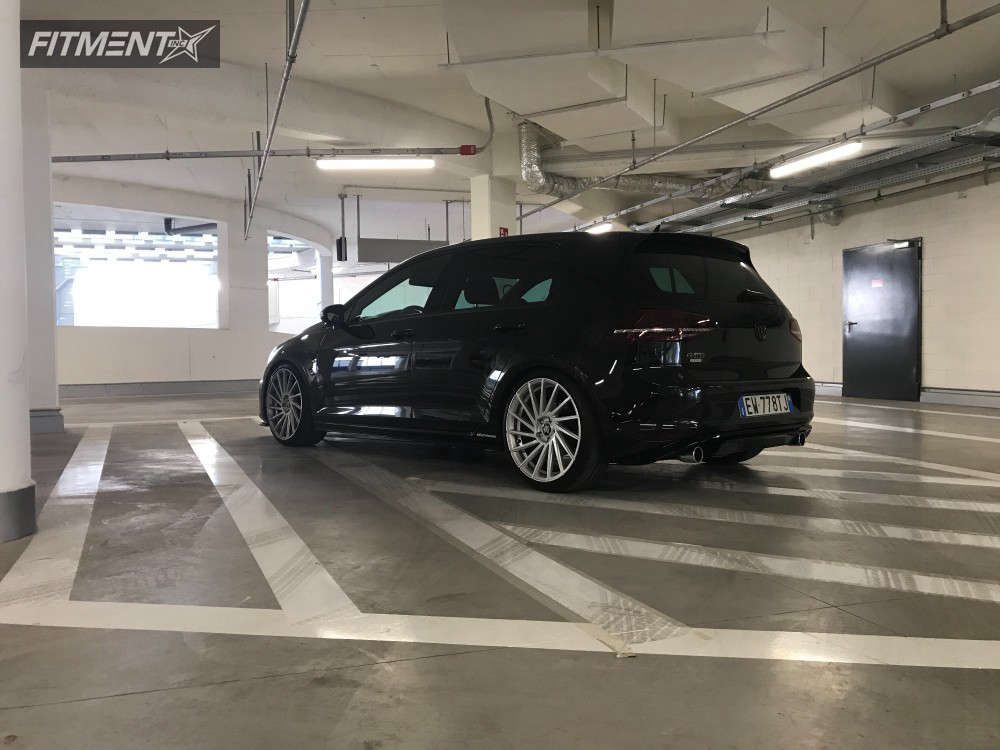 2014 Volkswagen Golf TDI with 19x8.5 Ultra Thunder and Yokohama 225x35 ...