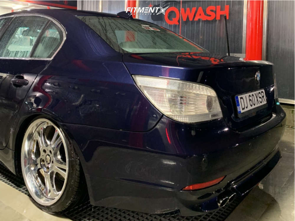 2004 BMW 525i Base with 19x8.5 Weds Kranze Cerberus I and Toyo Tires ...