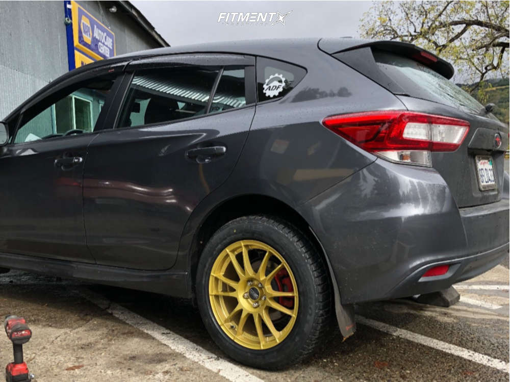 2019 Subaru Impreza Sport with 17x8 OZ Racing Ultraleggera and Pirelli ...