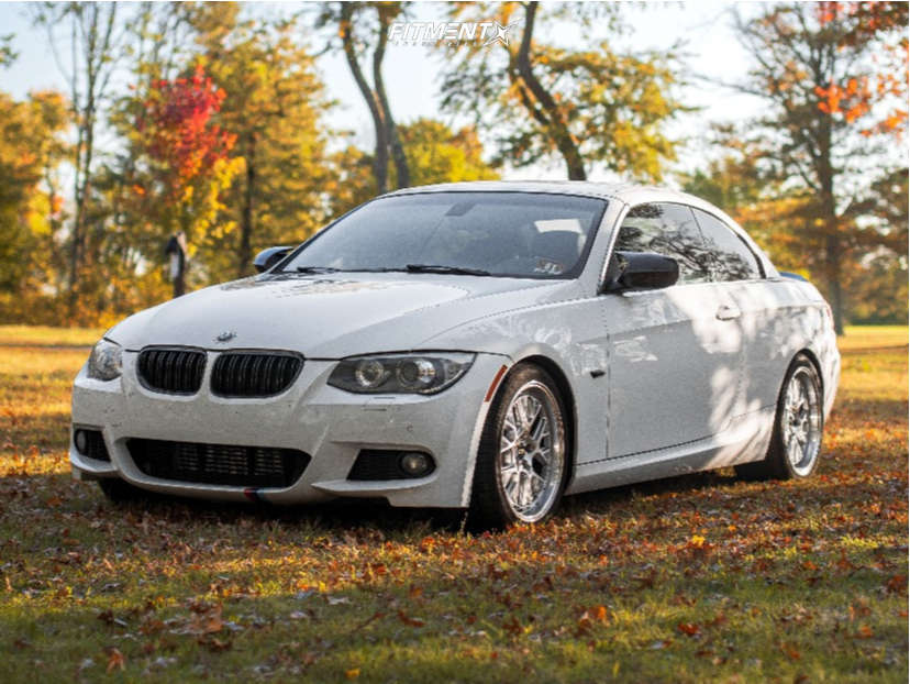 2013 BMW 335i Base with 18x8.5 ESR Cs11 and Toyo Tires 235x40 on Stock ...