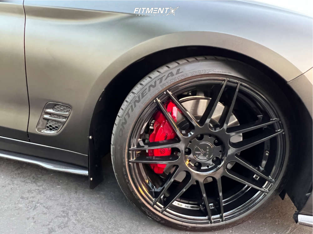 2022 Genesis G70 Sport Prestige with 19x9 Verde Reflex and Continental ...