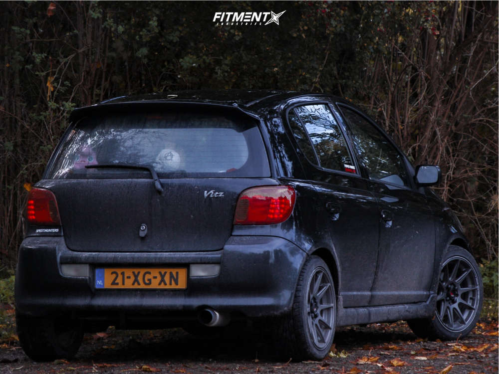 2002 Toyota Yaris T-sport with 16x7 Japan Racing Jr11 and Toyo Tires ...