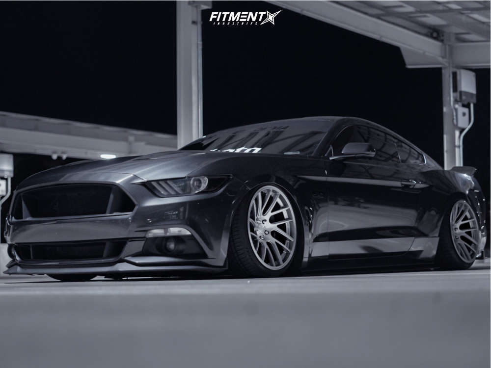 2016 Ford Mustang GT with 19x11 Anovia Elder and Continental 245x35 on ...