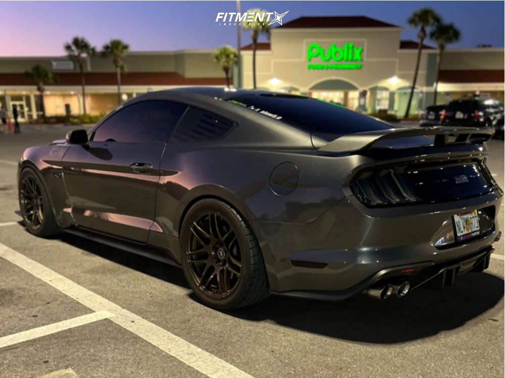 2018 Ford Mustang GT with 19x9.5 Forgestar F14 and Nitto 285x35 on ...