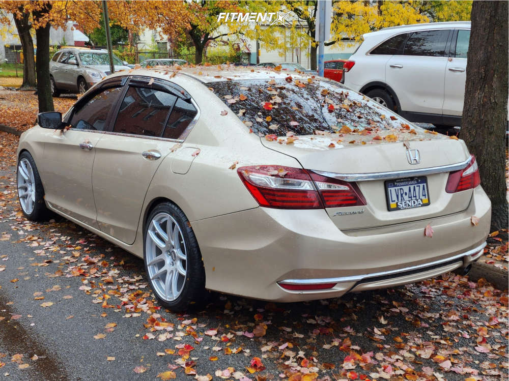2016 Honda Accord EX with 19x8.5 ESR Cs8 and Vercelli 235x40 on ...