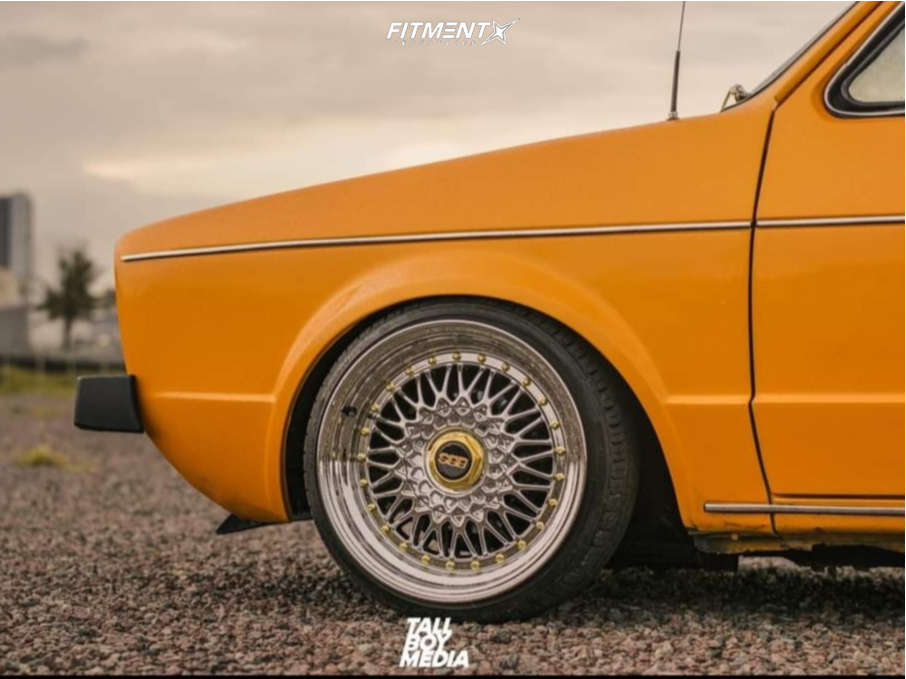 1978 Volkswagen Rabbit Base with 16x8 BBS Rs and Comforser 165x40 on ...