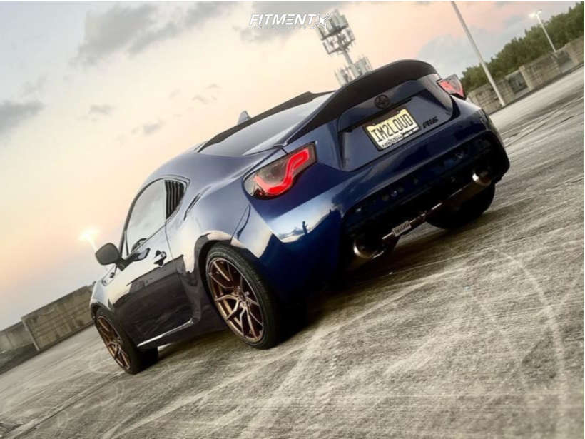 2016 Scion FR-S Base with 18x8.5 Option Lab R716 and Vercelli 225x40 on ...