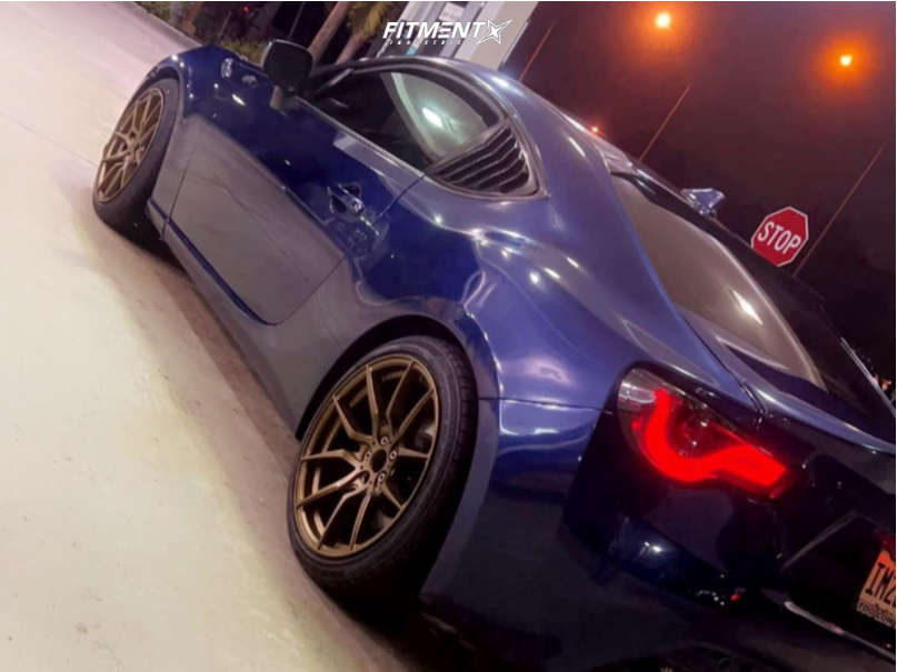 2016 Scion FR-S Base with 18x8.5 Option Lab R716 and Vercelli 225x40 on ...