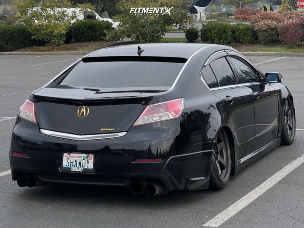 2014 Acura TL SH-AWD with 20x9 Volk Te37 Ultra and Michelin 255x35 on ...
