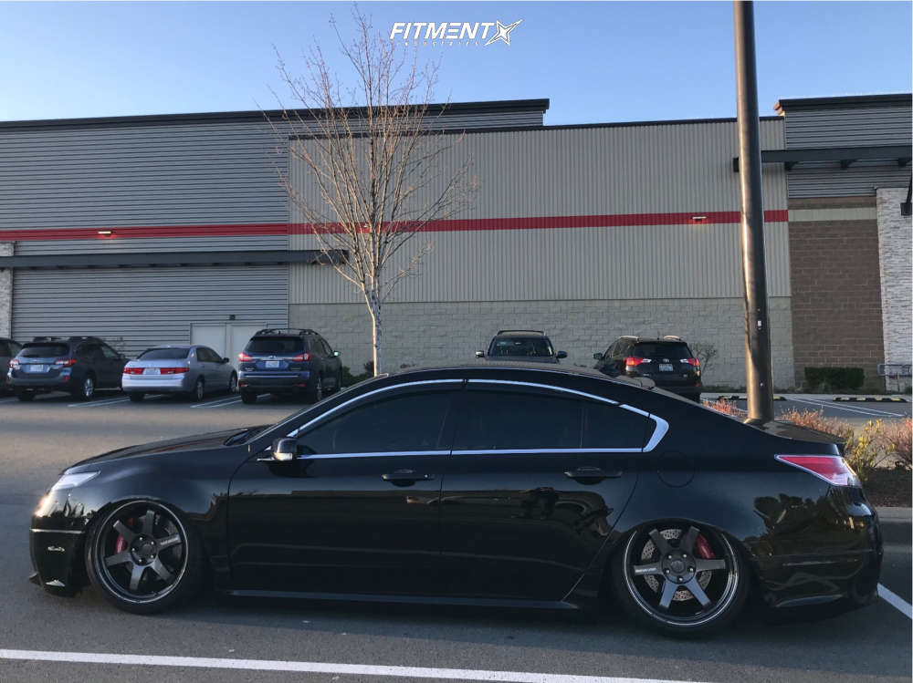 2014 Acura TL SH-AWD with 20x9 Volk Te37 Ultra and Michelin 255x35 on ...