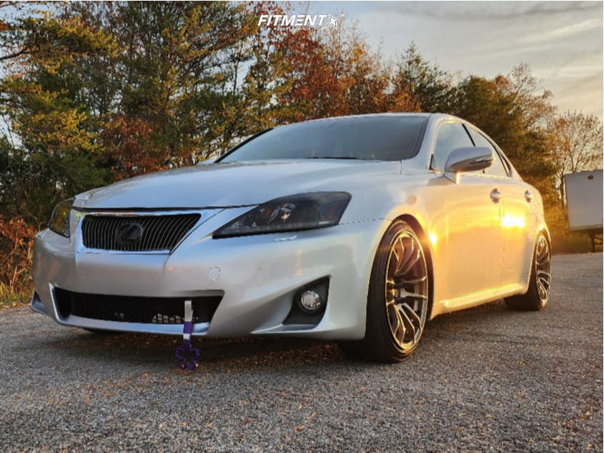 2011 Lexus IS250 Base with 18x9.5 AVID1 AV20 and Sailun 225x40 on ...