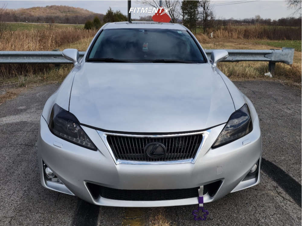 2011 Lexus IS250 Base with 18x9.5 AVID1 AV20 and Sailun 225x40 on ...