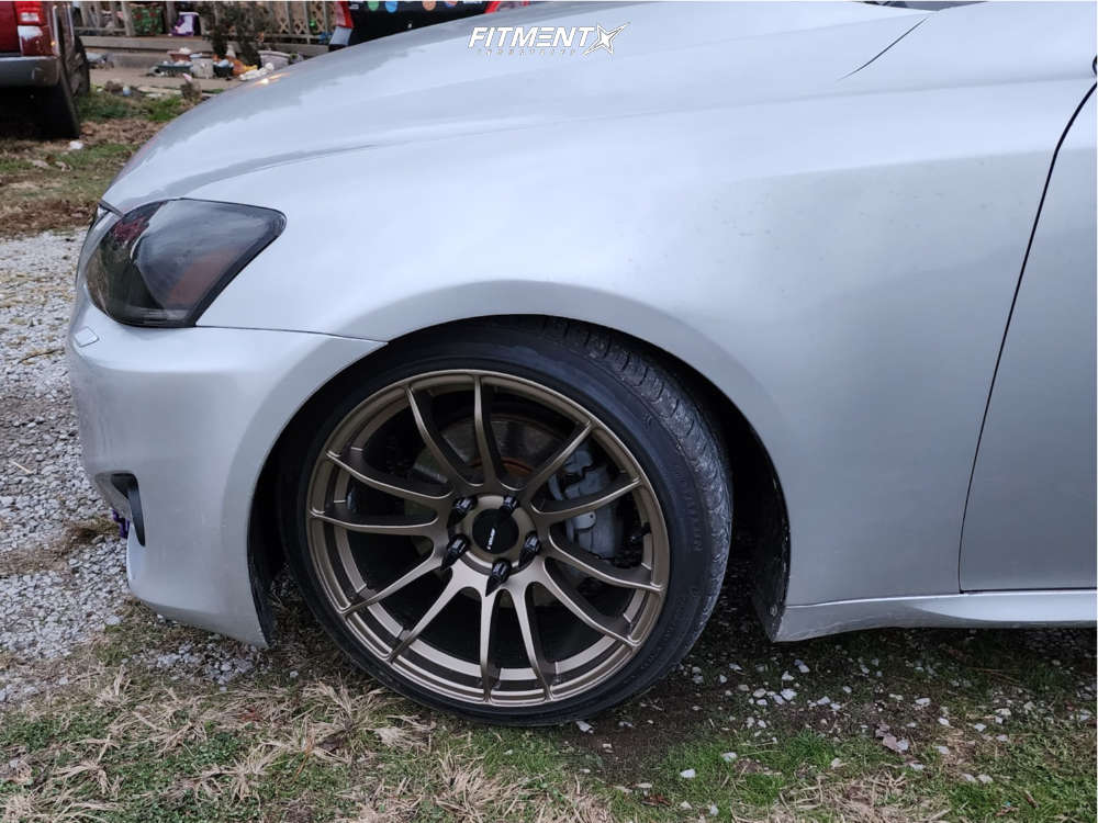 2011 Lexus IS250 Base with 18x9.5 AVID1 AV20 and Sailun 225x40 on ...