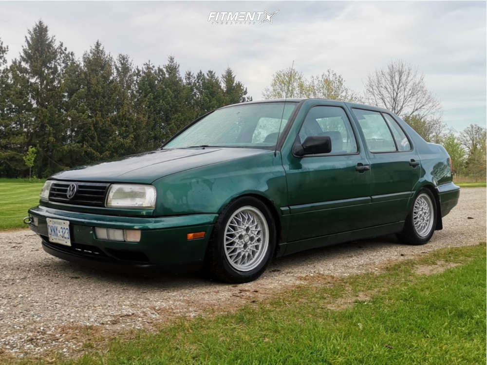 1997 Volkswagen Jetta TDI with 15x6 BBS Ra74 and Triangle 195x55 on ...