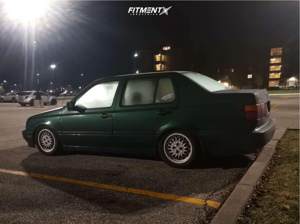 1997 Volkswagen Jetta TDI with 15x6 BBS Ra74 and Triangle 195x55 on ...