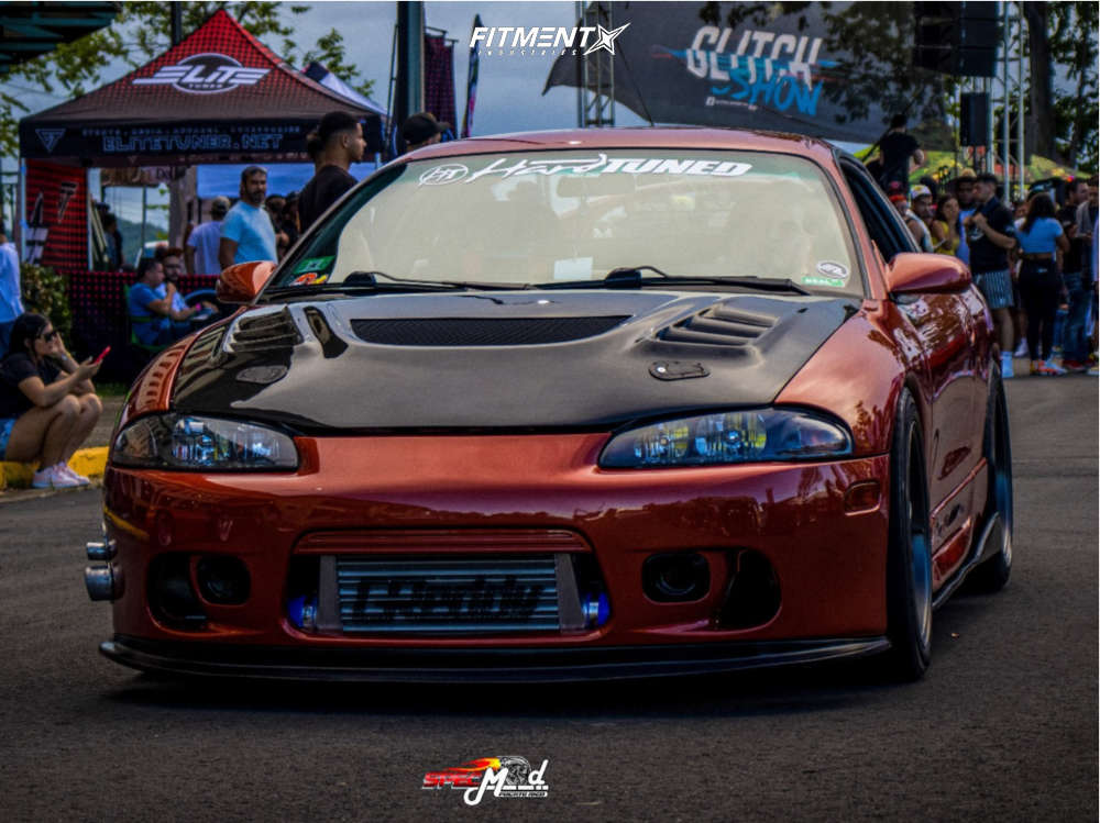 1995 Mitsubishi Eclipse RS with 18x8.5 MST Suzuka and Kumho 235x45 on ...