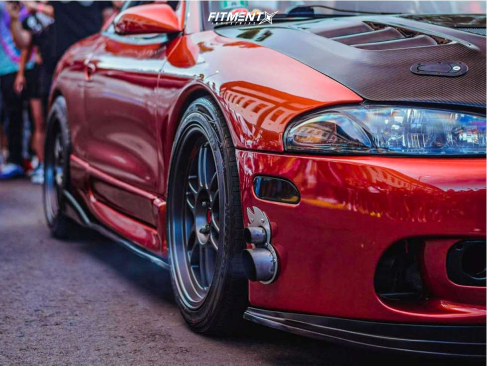 1995 Mitsubishi Eclipse RS with 18x8.5 MST Suzuka and Kumho 235x45 on ...