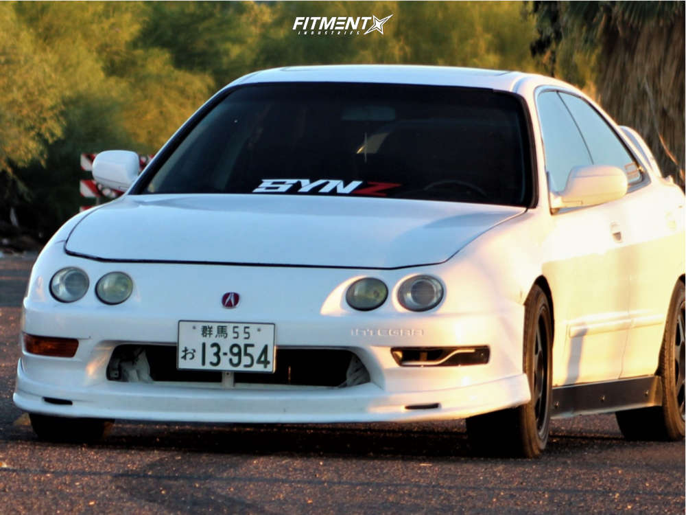 1997 Acura Integra LS with 16x8 Rota Slipstreams and Forceum 205x55 on ...
