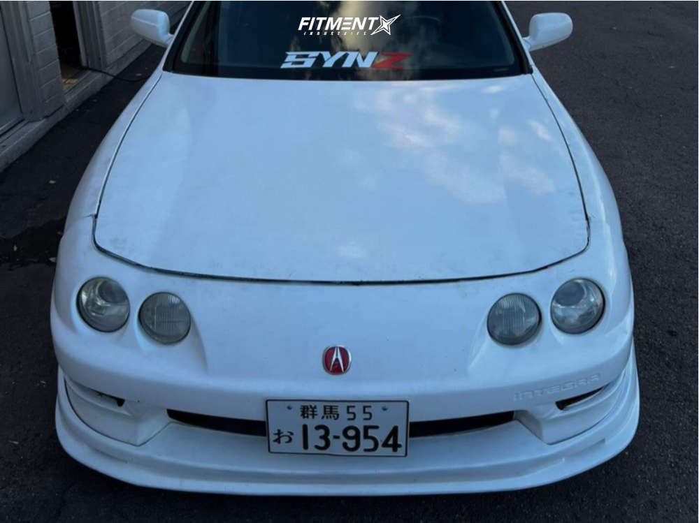1997 Acura Integra LS with 16x8 Rota Slipstreams and Forceum 205x55 on ...