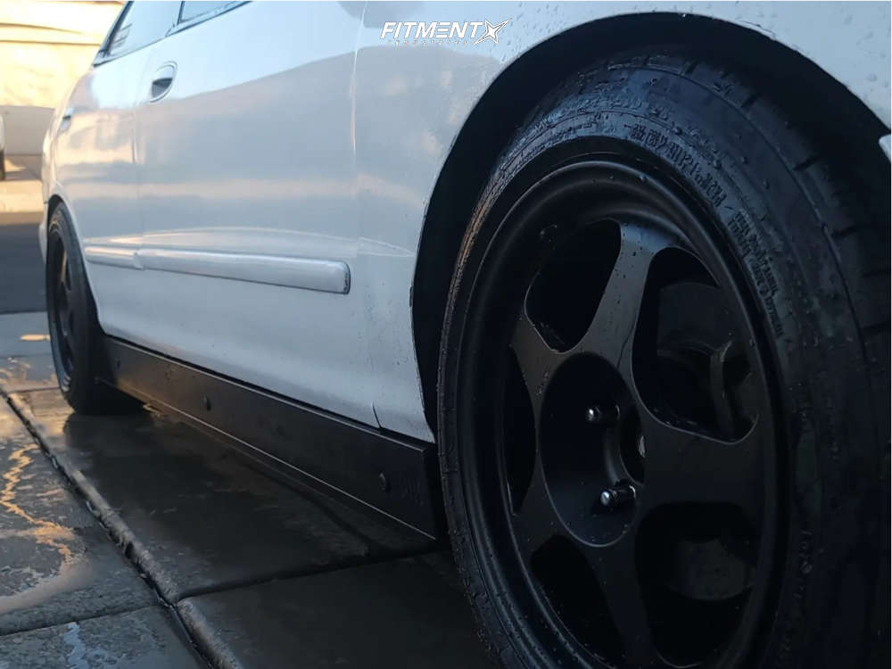 1997 Acura Integra LS with 16x8 Rota Slipstreams and Forceum 205x55 on ...