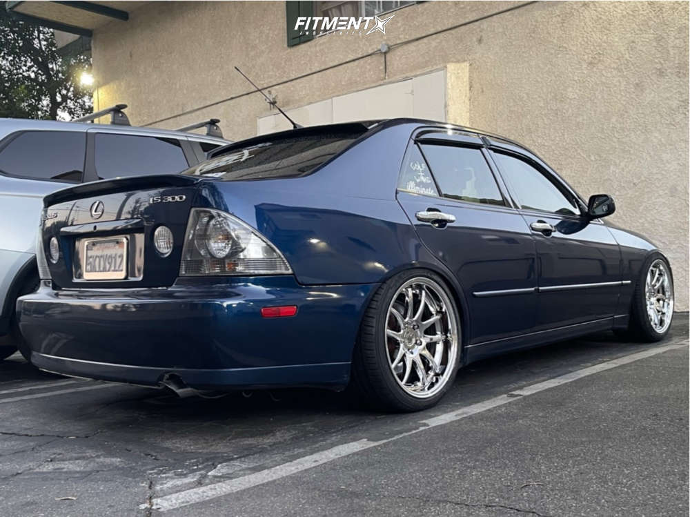 2005 Lexus IS300 Base with 18x9.5 Aodhan Ds02 and Lexani 255x35 on ...