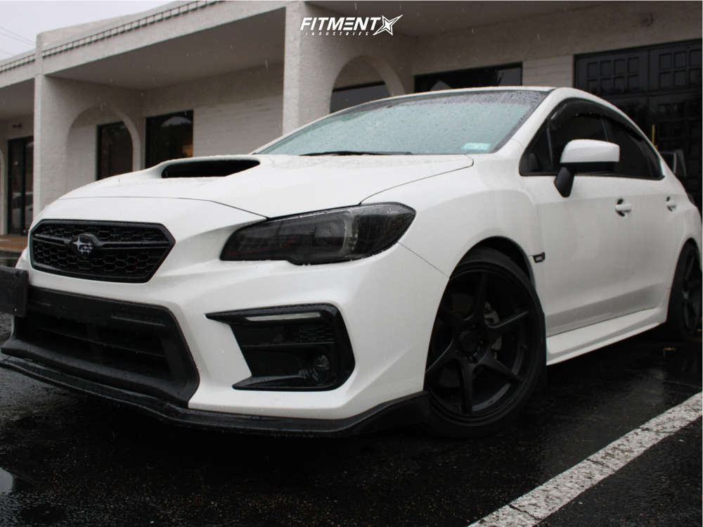 2020 Subaru WRX Premium with 18x9.5 Anovia Titan and Maxtrek 245x40 on ...