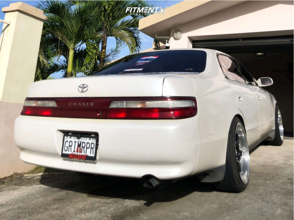 1996 Toyota Chaser Base with 18x9 Konig Ssm and Rydanz 225x40 on ...