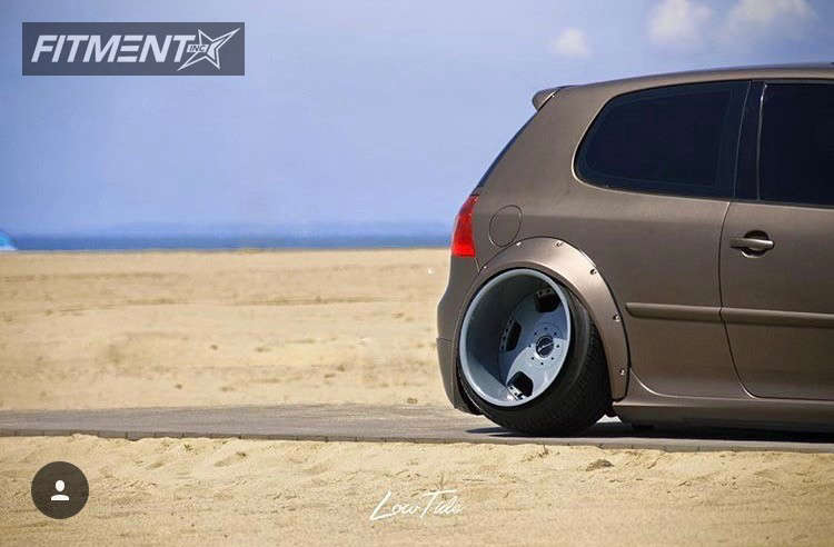 2007 Volkswagen GTI Base with 18x11 SSR and Nankang 225x35 on Air ...