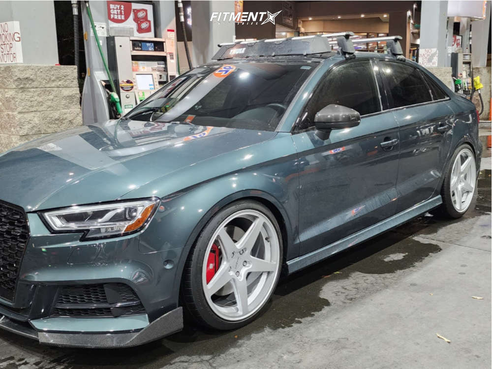 2020 Audi S3 Premium Plus with 19x8.5 Rotiform Wgr and Continental ...