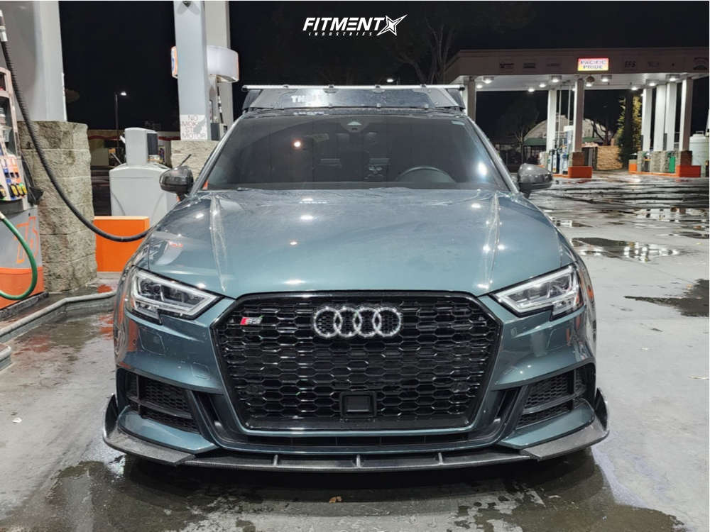 2020 Audi S3 Premium Plus with 19x8.5 Rotiform Wgr and Continental ...