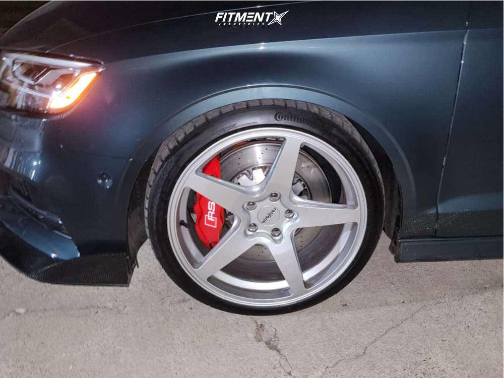 2020 Audi S3 Premium Plus with 19x8.5 Rotiform Wgr and Continental ...