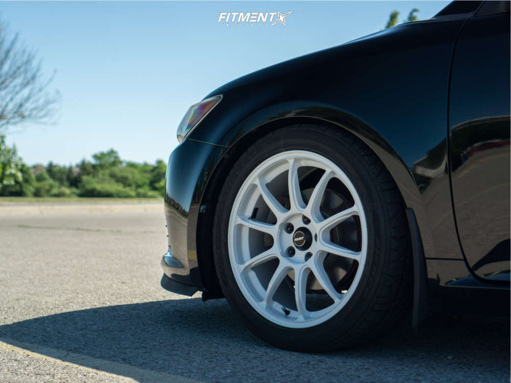 2011 Scion TC Base with 18x8 Fast Dime and Dunlop 225x45 on Coilovers ...