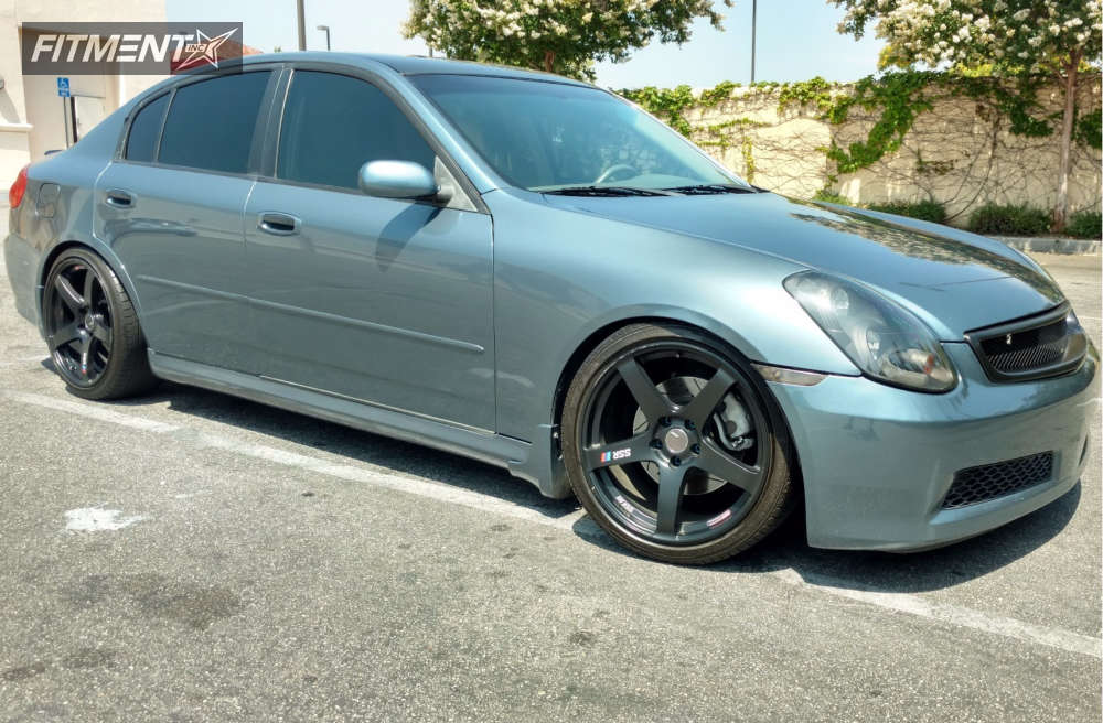 2006 INFINITI G35 Base with 19x9.5 SSR V01 and Toyo Tires 245x35 on ...