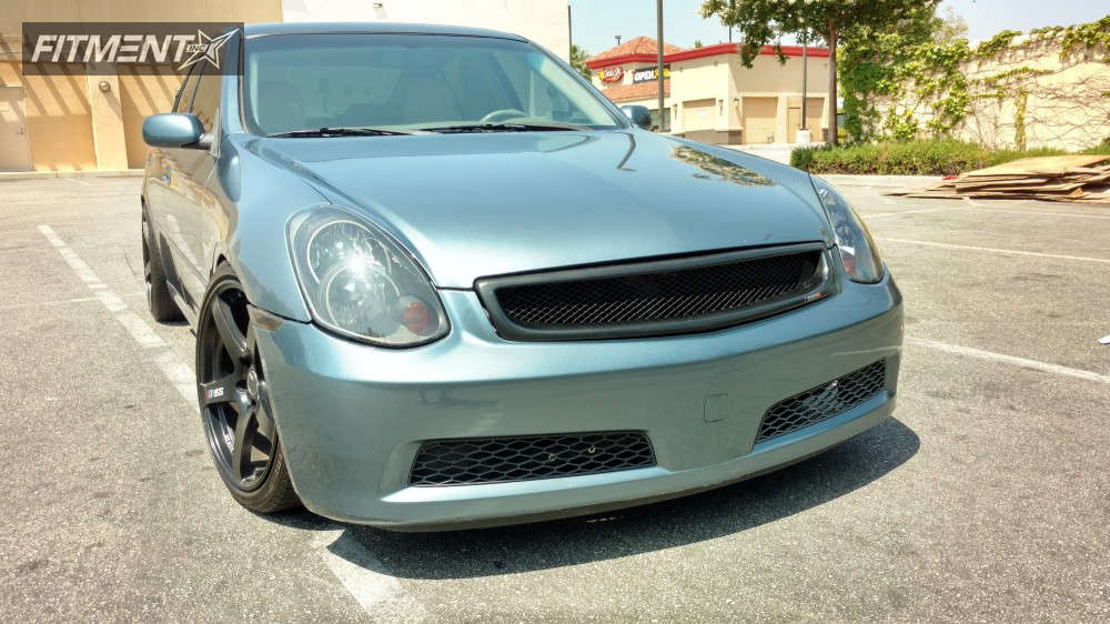 2006 INFINITI G35 Base with 19x9.5 SSR V01 and Toyo Tires 245x35 on ...