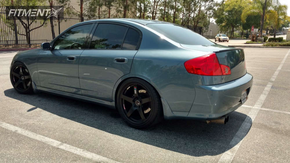 2006 INFINITI G35 Base with 19x9.5 SSR V01 and Toyo Tires 245x35 on ...