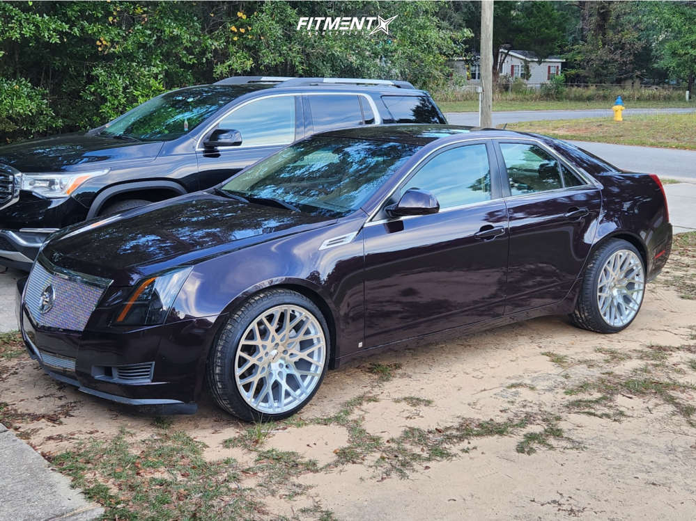 2008 Cadillac CTS Base with 20x10 TSW Vale and Atturo 245x35 on Stock Suspension | 2455768 ...