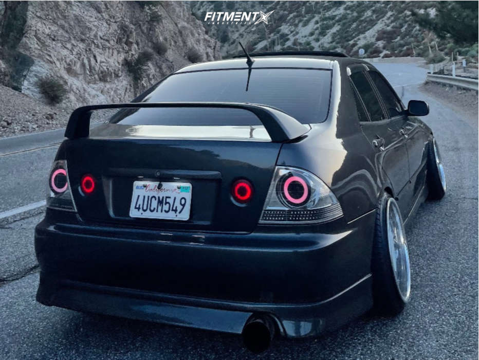 2002 Lexus IS300 Base with 18x9.5 VeilSide Andrew Racing V and Delinte ...