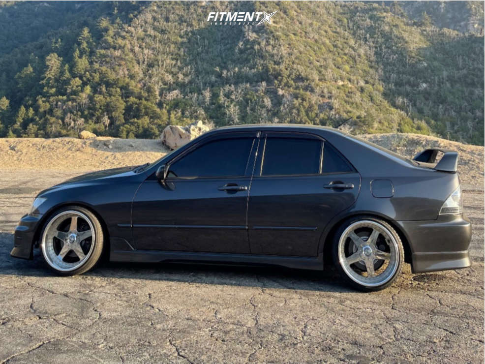 2002 Lexus IS300 Base with 18x9.5 VeilSide Andrew Racing V and Delinte ...