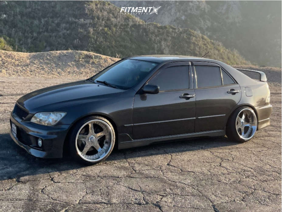 2002 Lexus IS300 Base with 18x9.5 VeilSide Andrew Racing V and Delinte ...