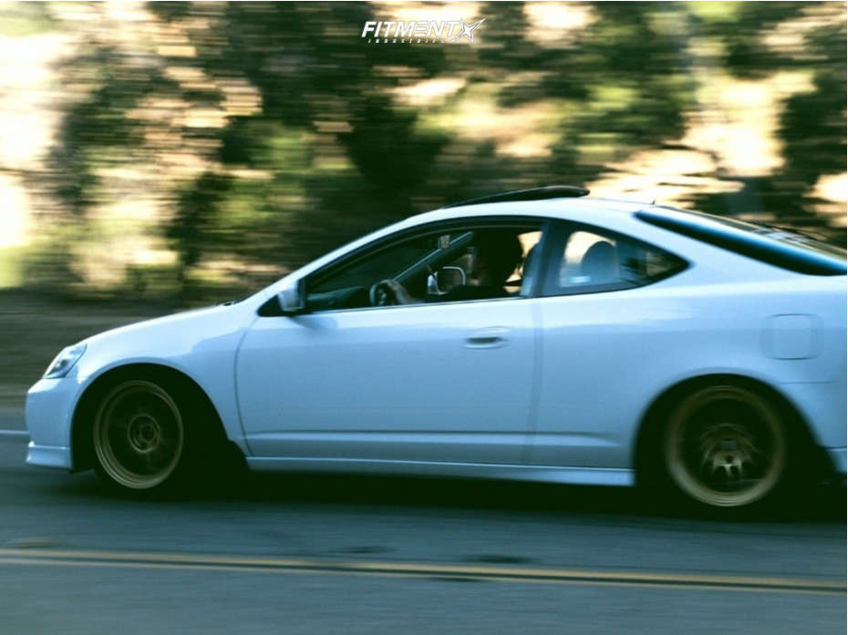 2006 Acura RSX Base with 17x9 Enkei Rpf1 and Arroyo 245x40 on Coilovers ...
